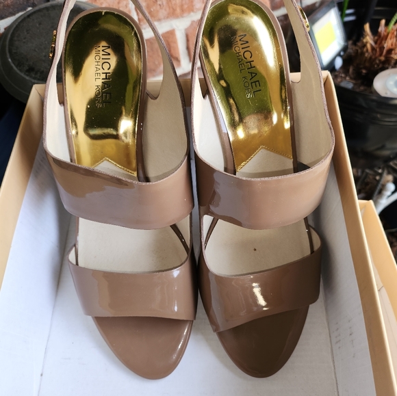 Michael Kors | Shoes | Ladies Open Heel Shoes By Michael Kors | Poshmark